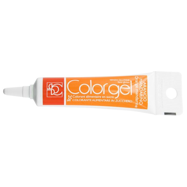 COLOR GEL 20G NARANJA MANDARINA Modecor - Dekoeurop